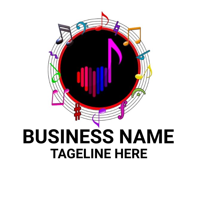 music logo microphone and headset logo , con Template | PosterMyWall