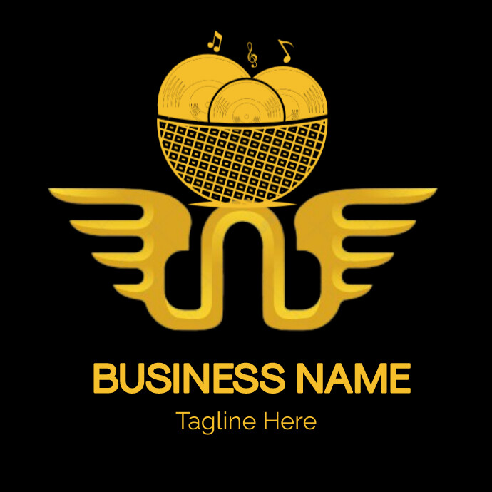 Music logo microphone logo , sound logo soong Template | PosterMyWall