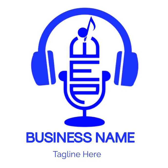 Music logo microphone logo , sound logo soong Template | PosterMyWall