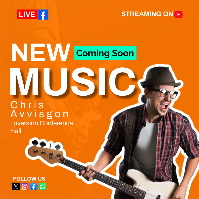 Music Lunch Flyer Template | PosterMyWall