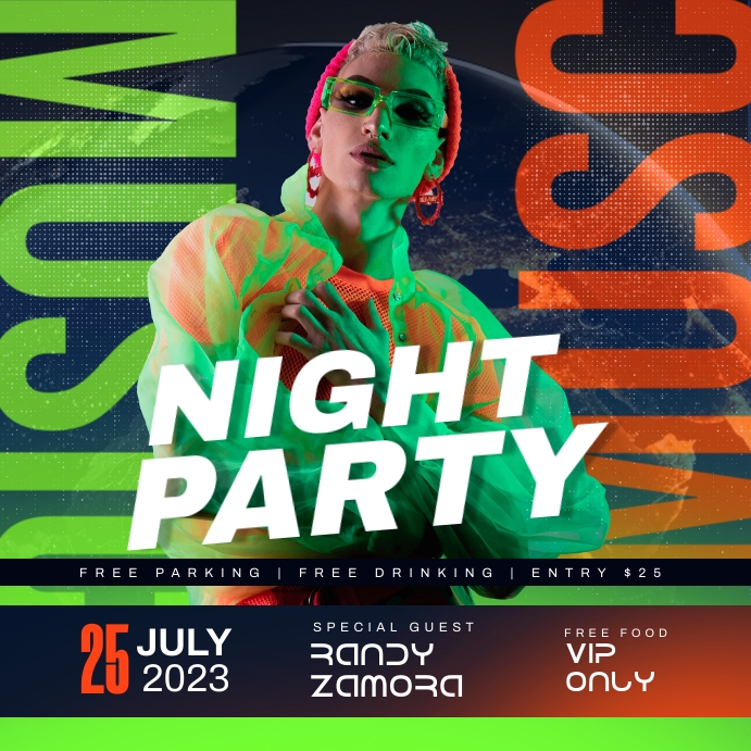 Music Night Celebration Template | PosterMyWall