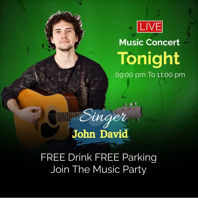 Copy of Music Night Concert Poster | PosterMyWall