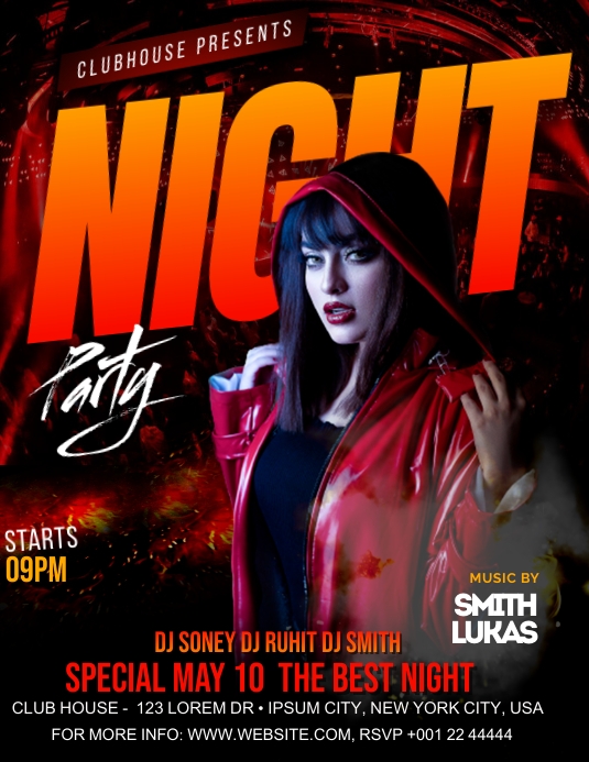 Copy of music night | PosterMyWall