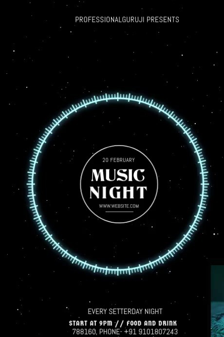 music night Template | PosterMyWall