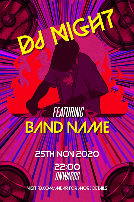 Music night Template | PosterMyWall