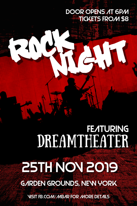 Music night Template | PosterMyWall