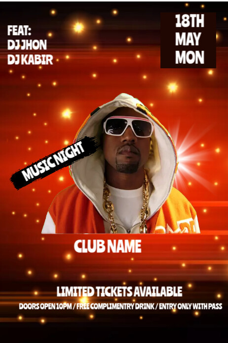 Music Night Template | PosterMyWall