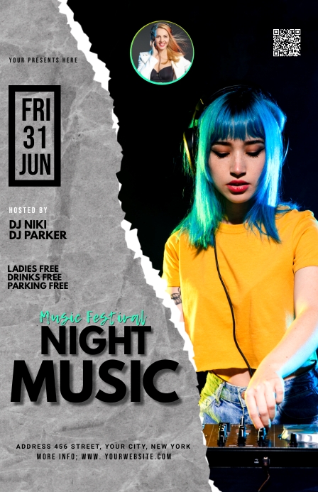 MUSIC NIGHT Template | PosterMyWall