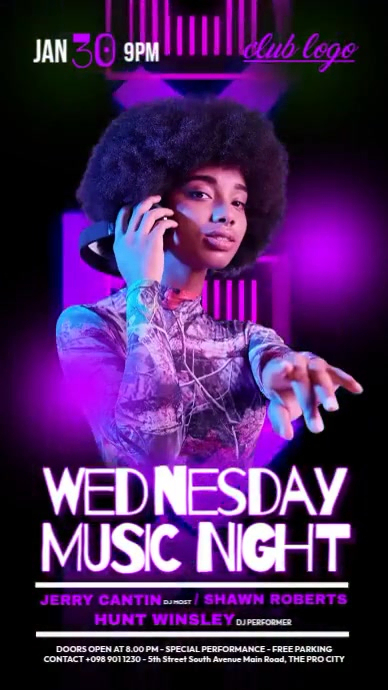 Music Night Template | PosterMyWall