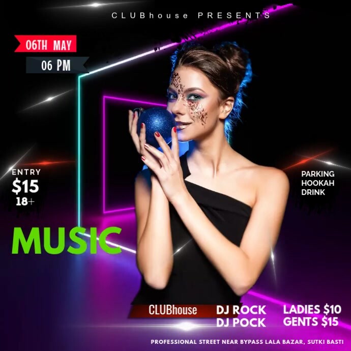 music night Template | PosterMyWall