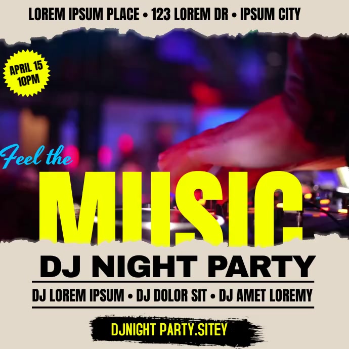 music night Template | PosterMyWall