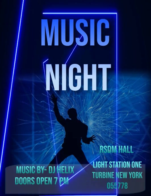 MUSIC NIGHT Template | PosterMyWall