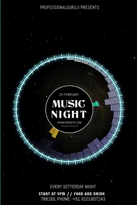 Music Night Template | PosterMyWall
