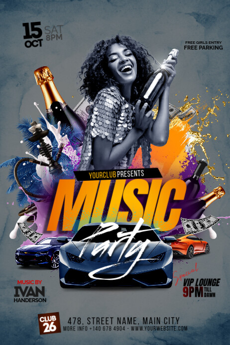music night Template | PosterMyWall