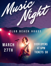 music concert flyer template | PosterMyWall