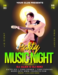 MUSIC NIGHT Template | PosterMyWall