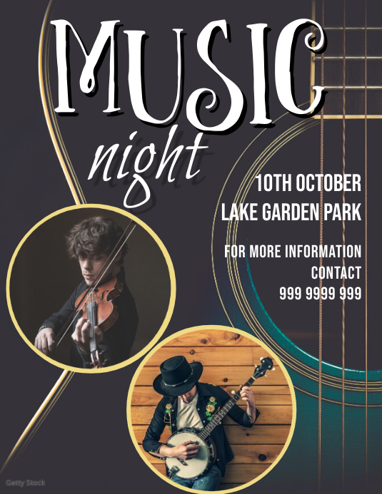 music night Template | PosterMyWall