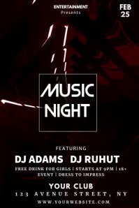 Indie Night Poster Template | PosterMyWall