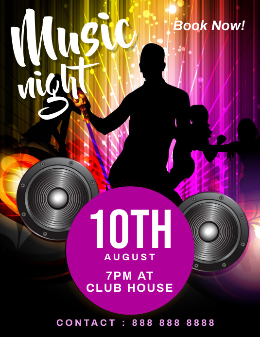 music night Template | PosterMyWall