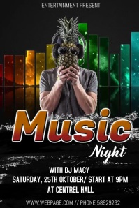 Event Night Poster Template | PosterMyWall