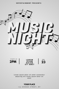 Music flyer template | PosterMyWall