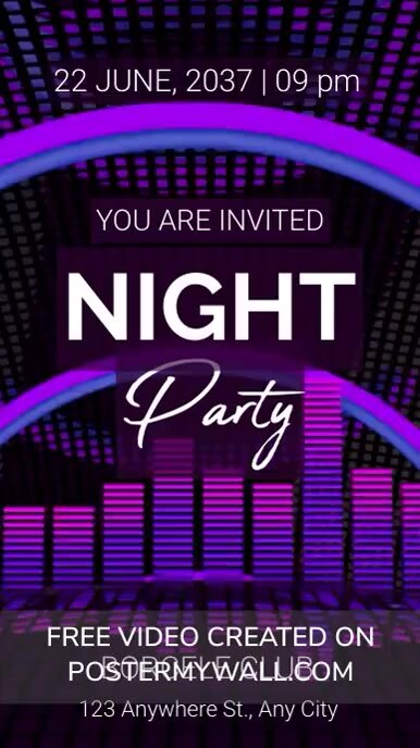 Music Night Invitation Template | PosterMyWall