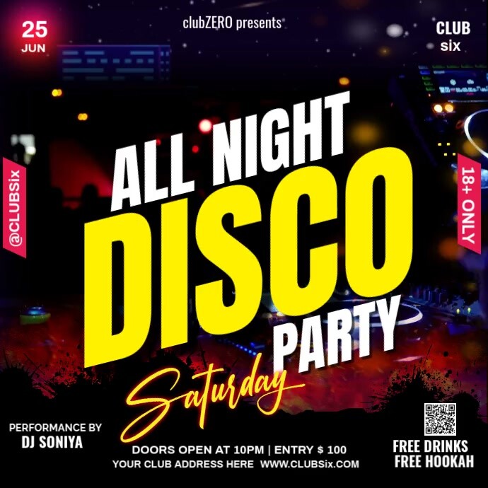 Copy of music night party | PosterMyWall