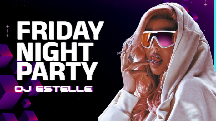 music night party party thumbnail youtube thumbnail Template | PosterMyWall