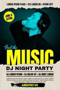 Music Night aurora Poster Template | PosterMyWall