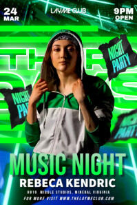 Music Night Poster Template | PosterMyWall