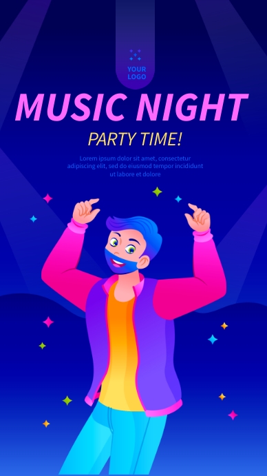 Music Night Poster Template | PosterMyWall