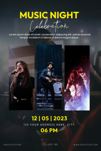 Music Night template | PosterMyWall