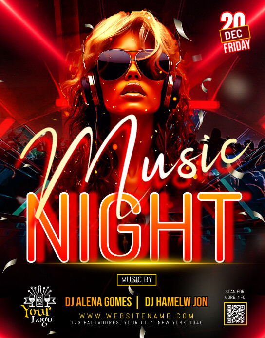 Music Night Template | PosterMyWall