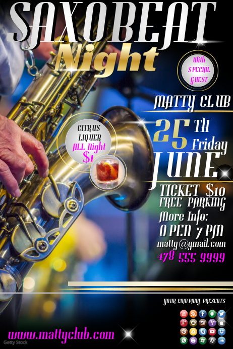 music night6 Template | PosterMyWall