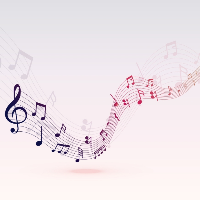 Music note baground poster design template | PosterMyWall
