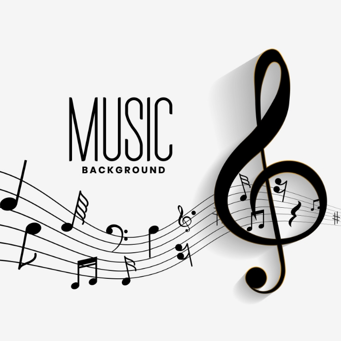 Music note baground poster design template | PosterMyWall