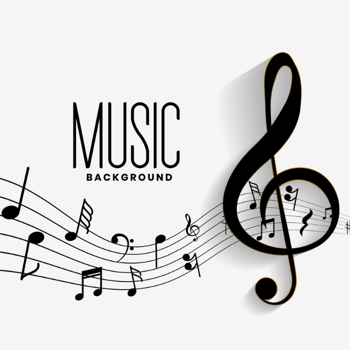 Music note baground poster design template | PosterMyWall