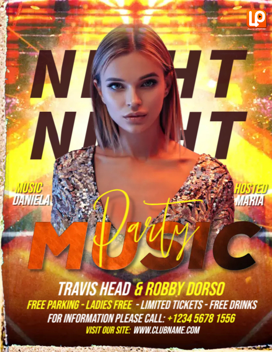Music Party Ads Flyer Template | PosterMyWall