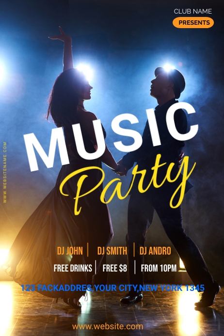 De Modèle de Bannière de Fête de Musique de | PosterMyWall