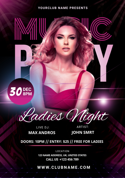 Music Party Template | PosterMyWall