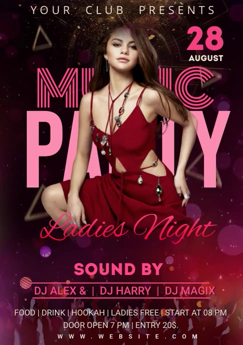 Music party Template | PosterMyWall