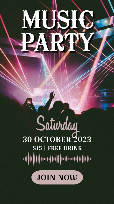 Music Party Template | PosterMyWall