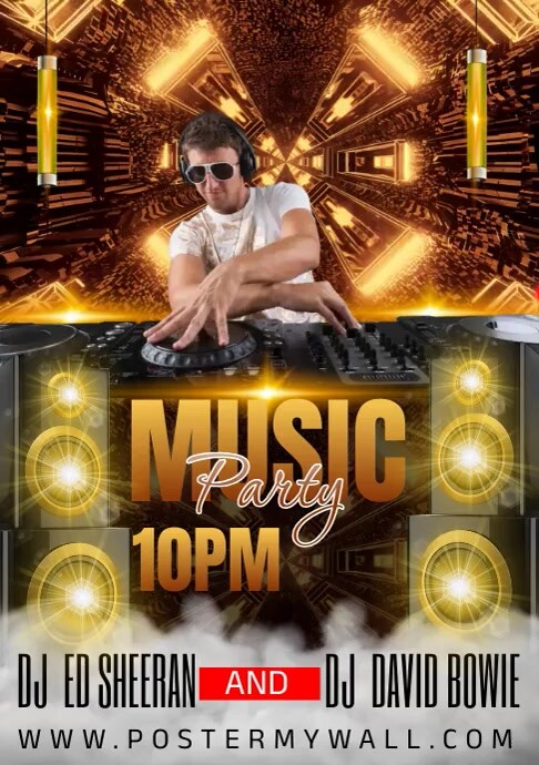 music party Template | PosterMyWall