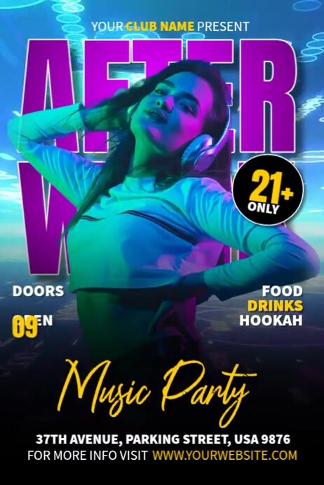 Music Party Template | PosterMyWall