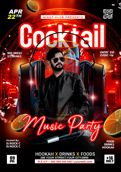 MUSIC PARTY Template | PosterMyWall