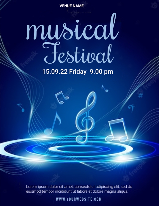 Copy of MUSIC PARTY FLAYER TEMPLATE | PosterMyWall