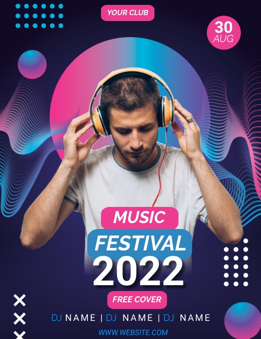 De Plantilla de Flayer de Fiesta de Música | PosterMyWall