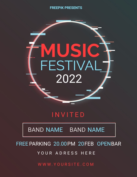 MUSIC PARTY FLAYER TEMPLATE | PosterMyWall