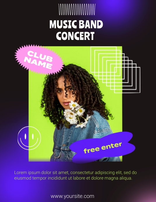 MUSIC PARTY FLAYER TEMPLATE | PosterMyWall