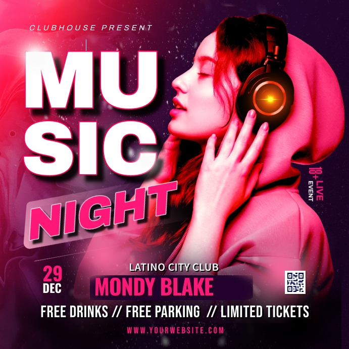 Music party flyer (1) Template | PosterMyWall
